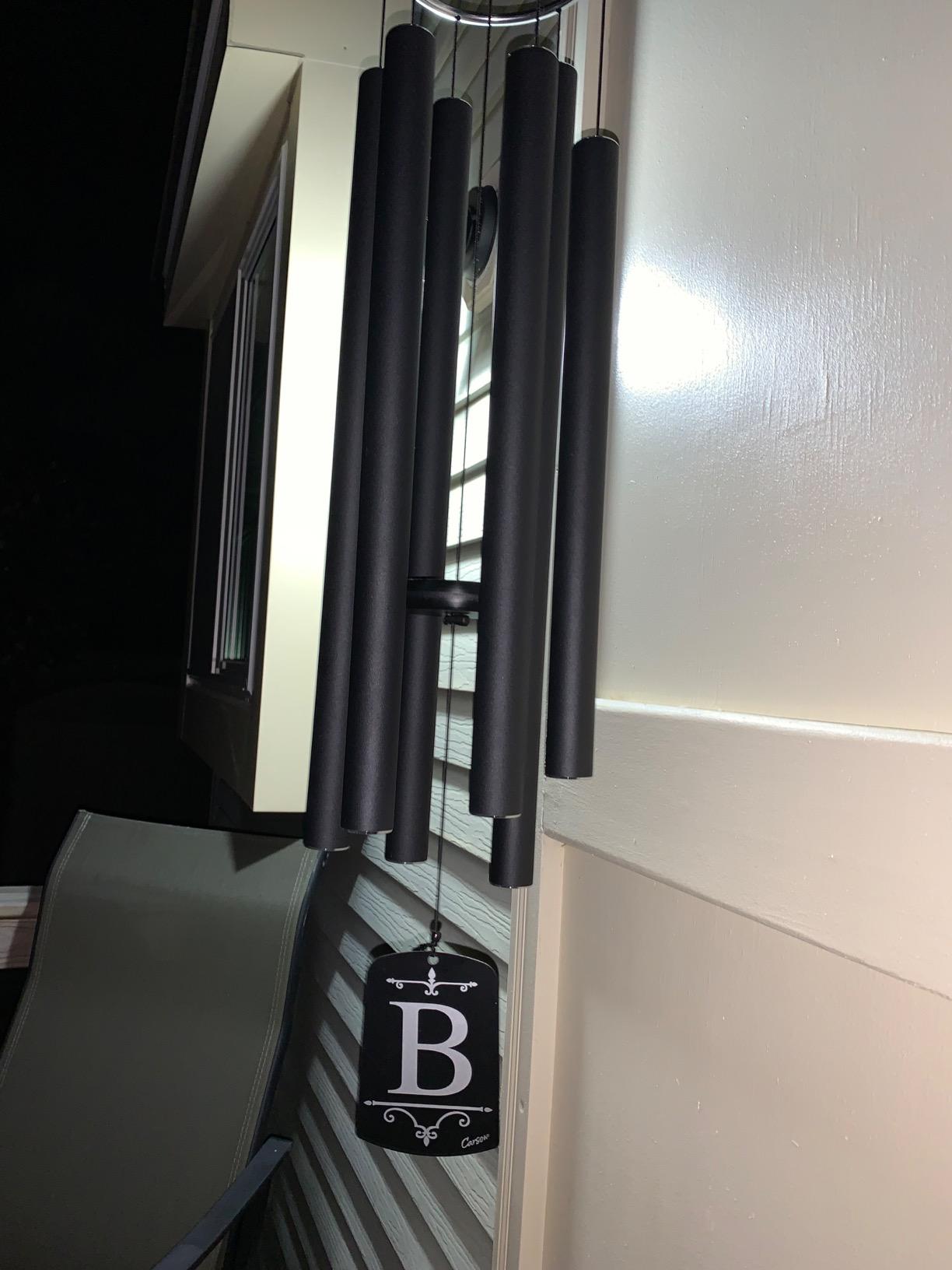 Amazon.com : Monogram Windchime Sail, Letter M : Wind Bells : Patio ...