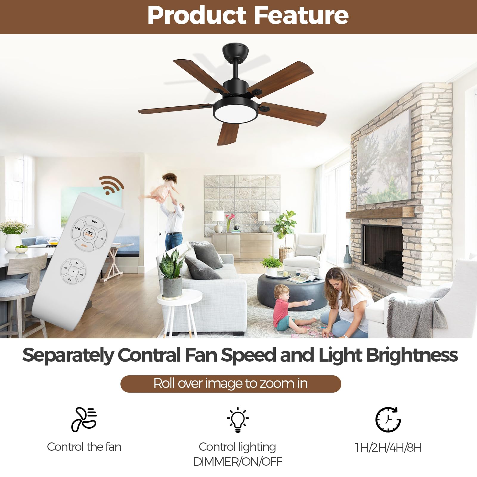 Snapklik.com : Universal Ceiling Fan Remote Control Kit:3-in-1 Ceiling ...