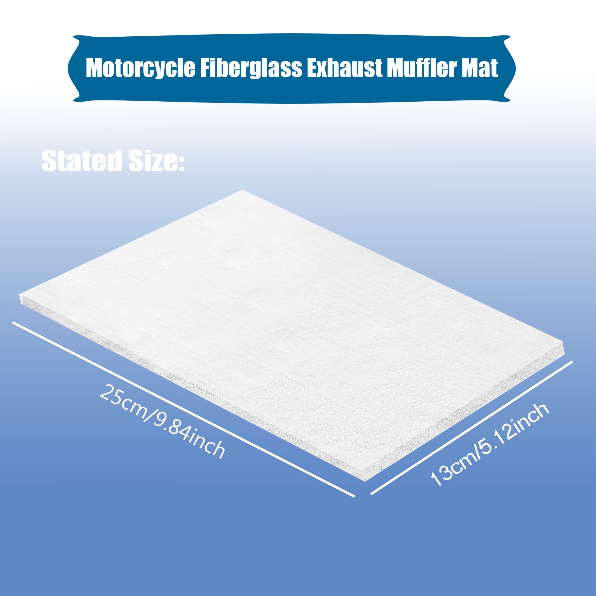 Snapklik.com : Muffler Mat Fiberglass Exhaust Muffler Packing For 2 ...