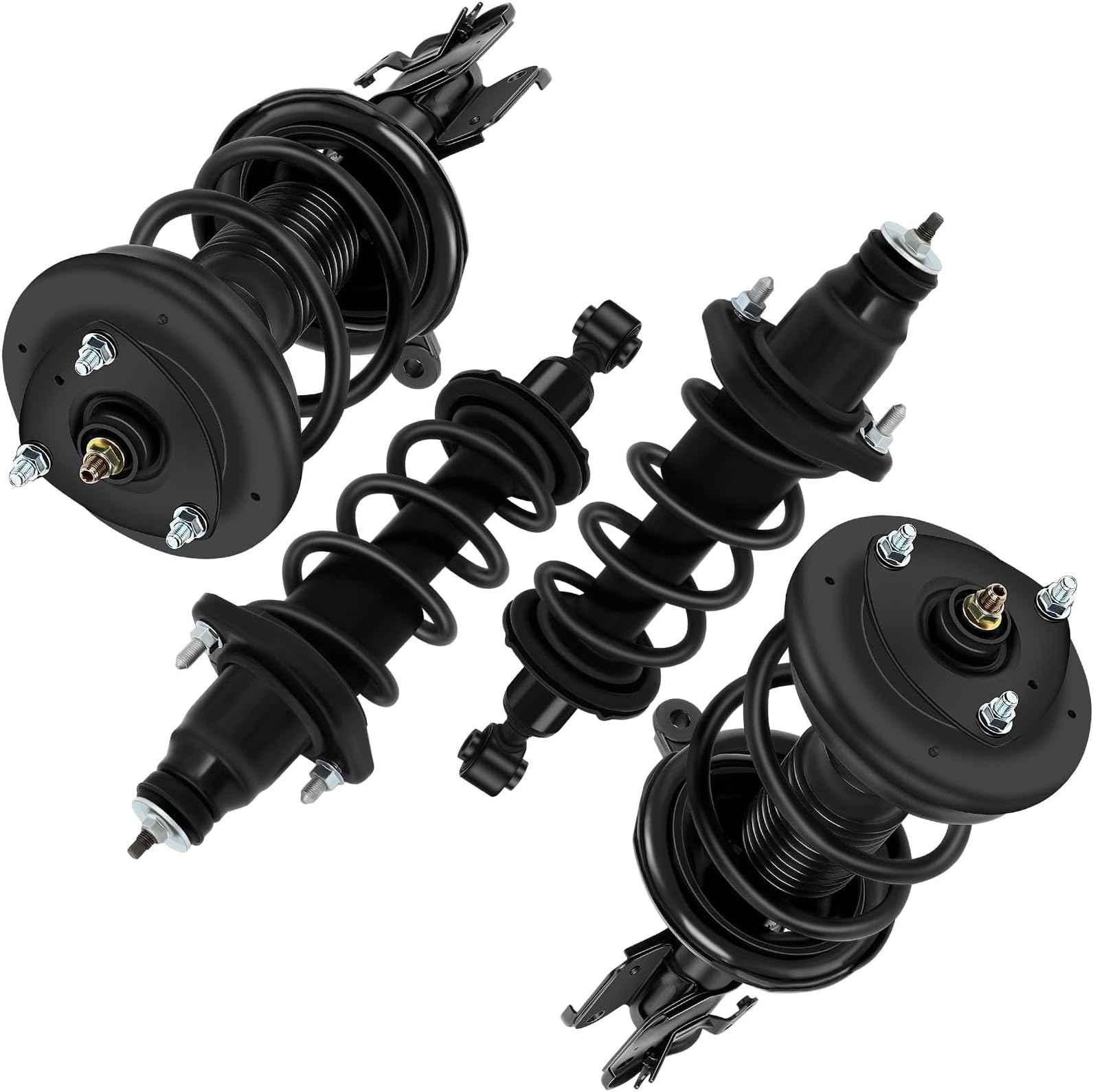 Amazon.com: ECCPP Complete Struts Spring Assembly Front Rear Struts ...