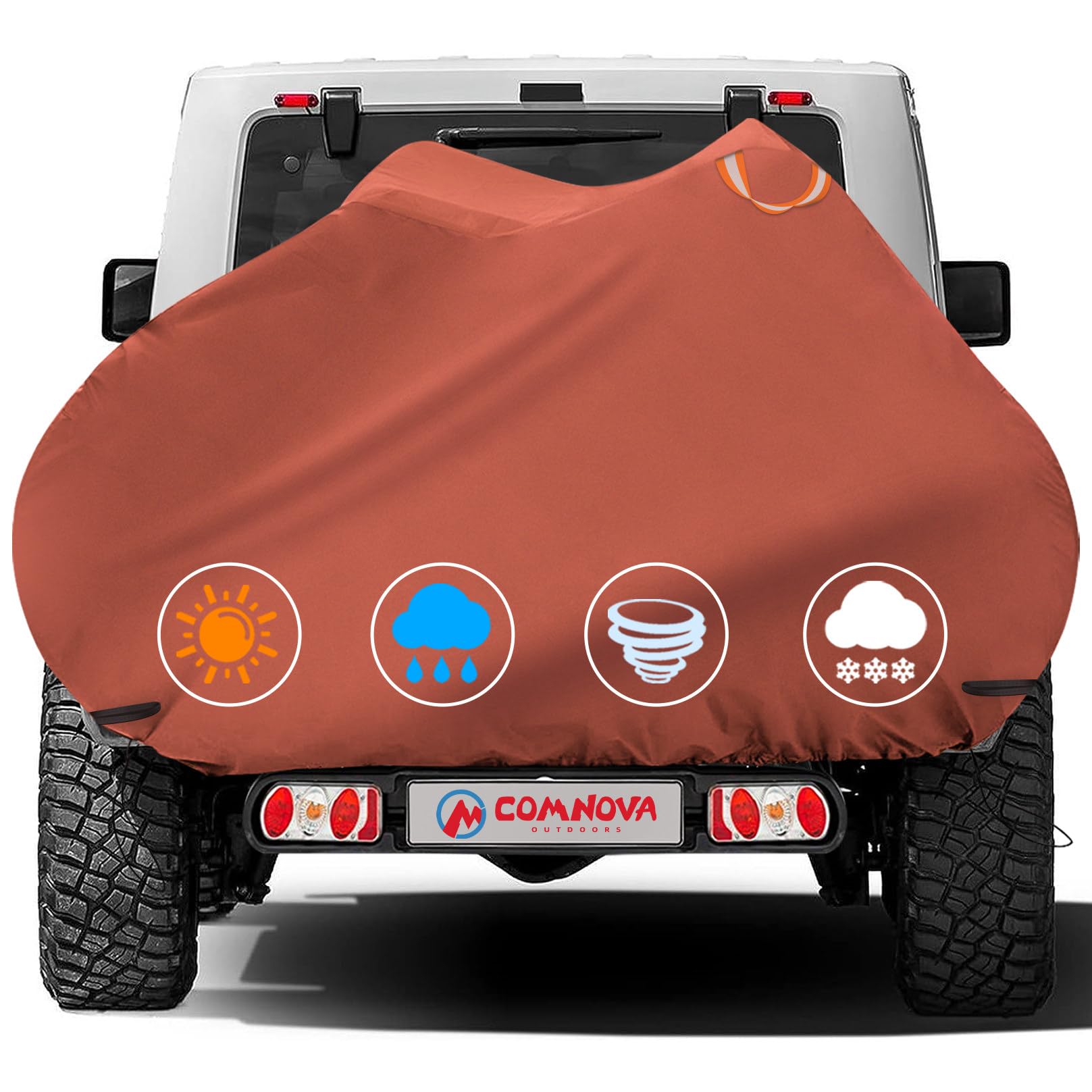 Comnova Bike Cover for Transport 3 Bikes - Outdoor Bike Covers for 3 ...