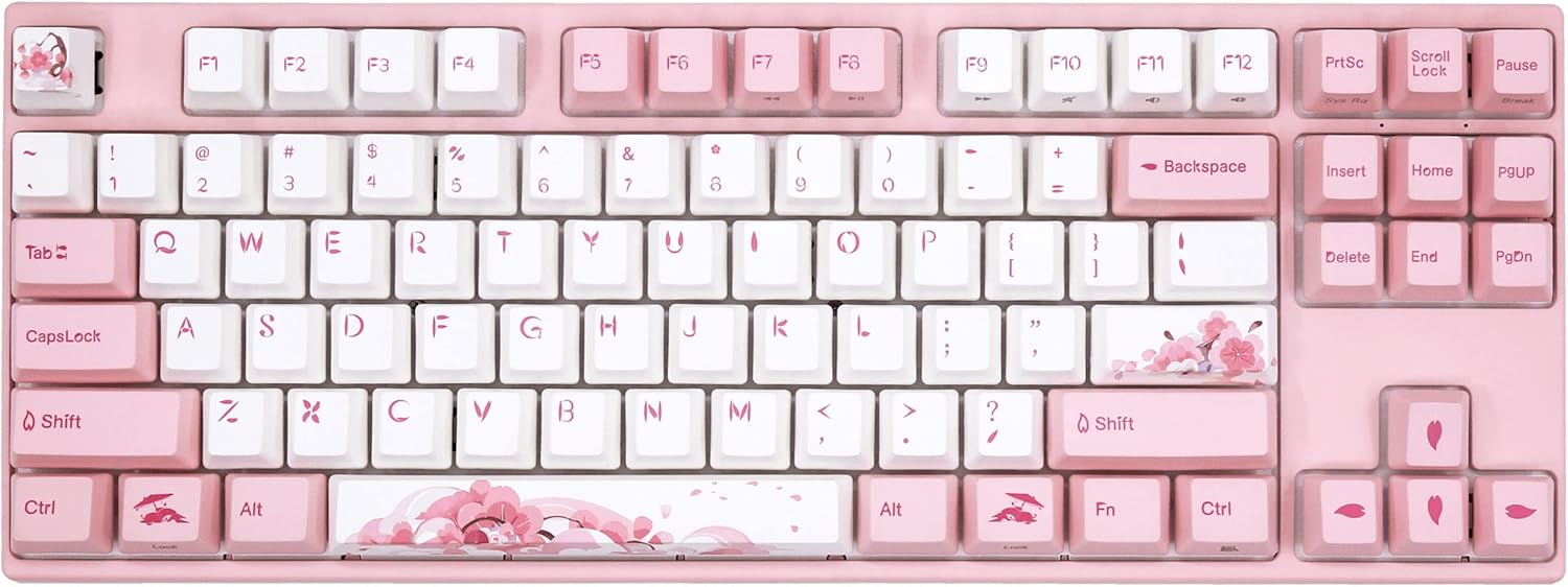 Varmilo Sakura R2 87-Key Mechanical Keyboard for Electronic Keyboard ...