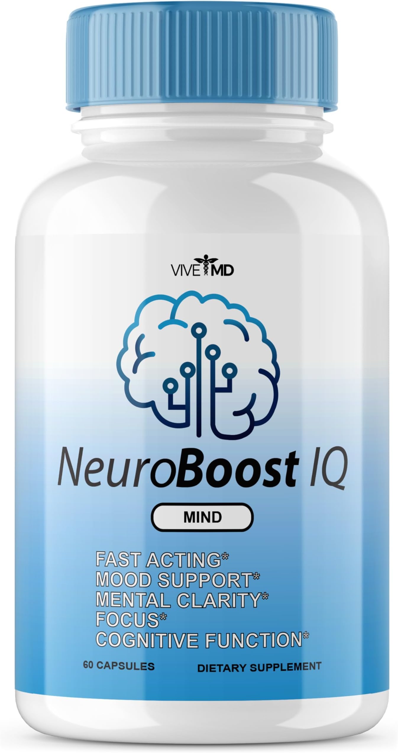 Amazon.com: VIVE MD NeuroBoost IQ Brain Supplement - Maximum Strength ...