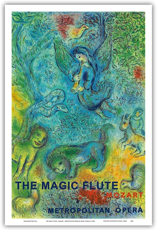 Amazon.com: The Magic Flute - Mozart - Metropolitan Opera - Vintage ...