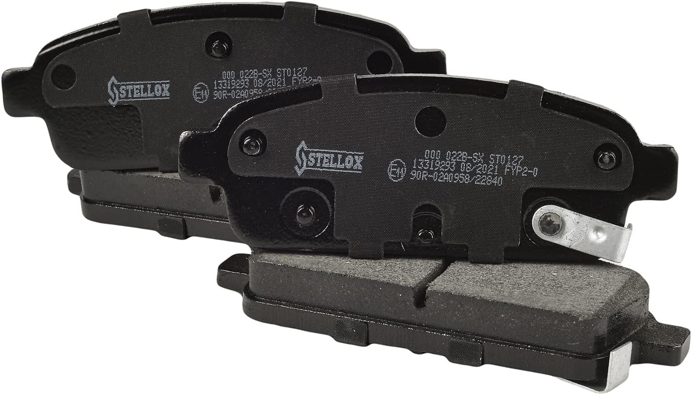 STELLOX 000 022B-SX Brake Pad Set, Disc Brake (4 Pieces) - ECE-R90 ...