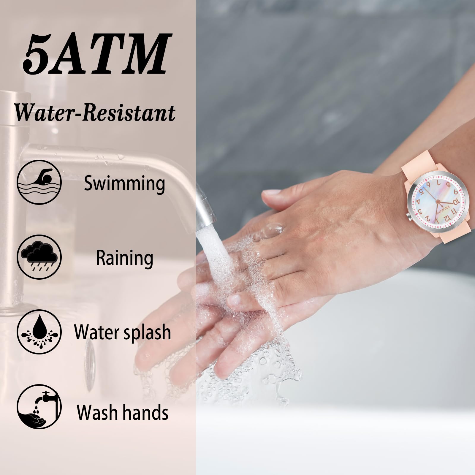 Snapklik.com : PROKING Kids Watch For Girls Boys Children Teens Analog ...