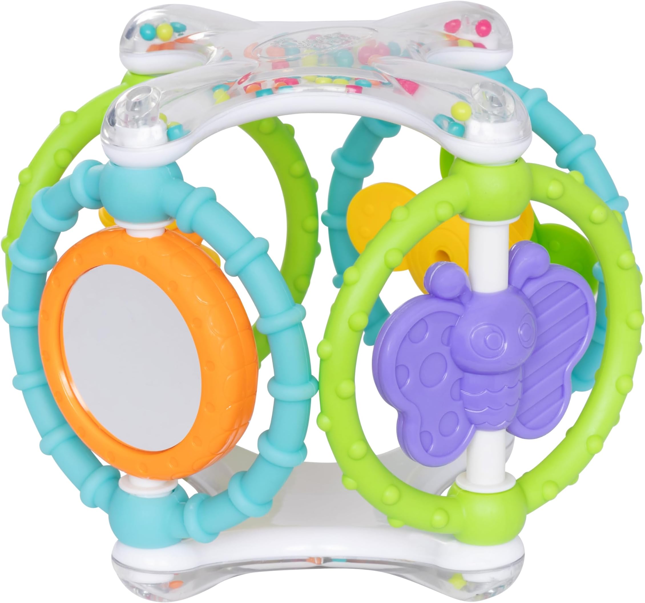 Amazon.com : Smart Steps Grab N' Spin Rattle and Teether : Baby