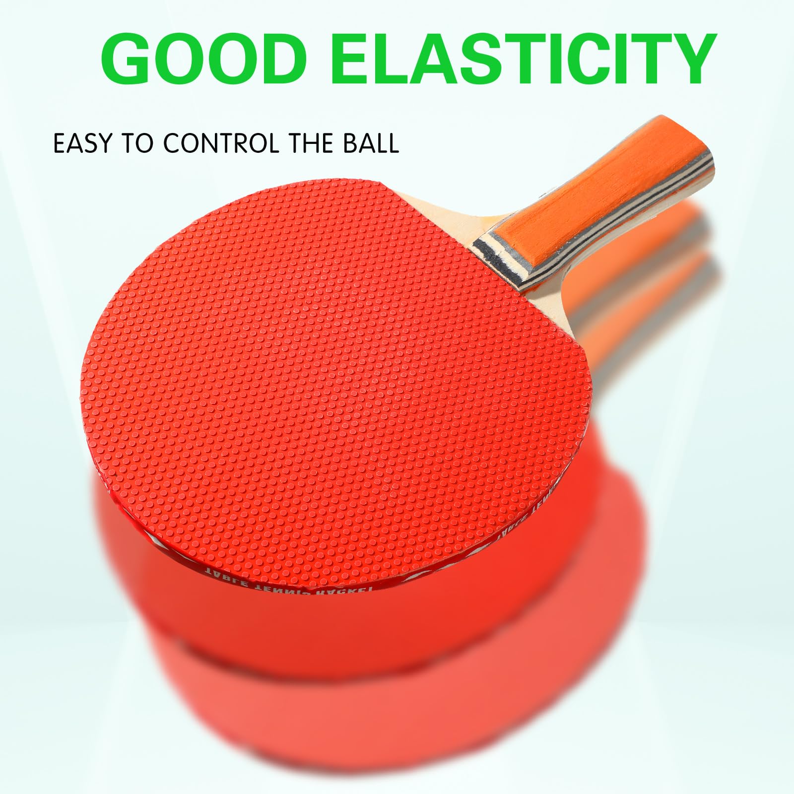 Hungdao 24 Pieces Table Tennis Paddles Bulk Table Tennis Rackets Table ...