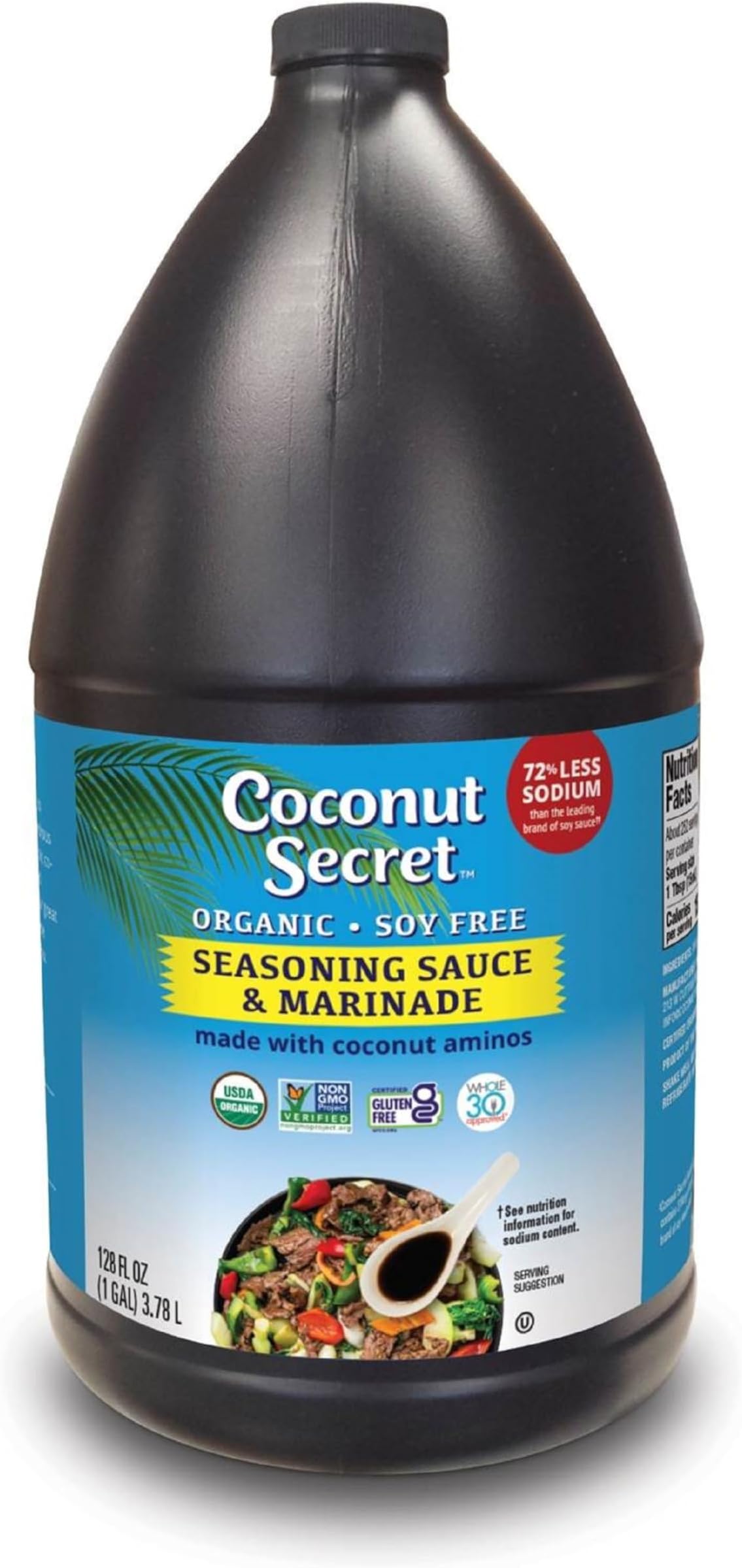 Amazon.com : Big Tree Farms Coco Aminos Seasoning Sauce, 10 oz ...