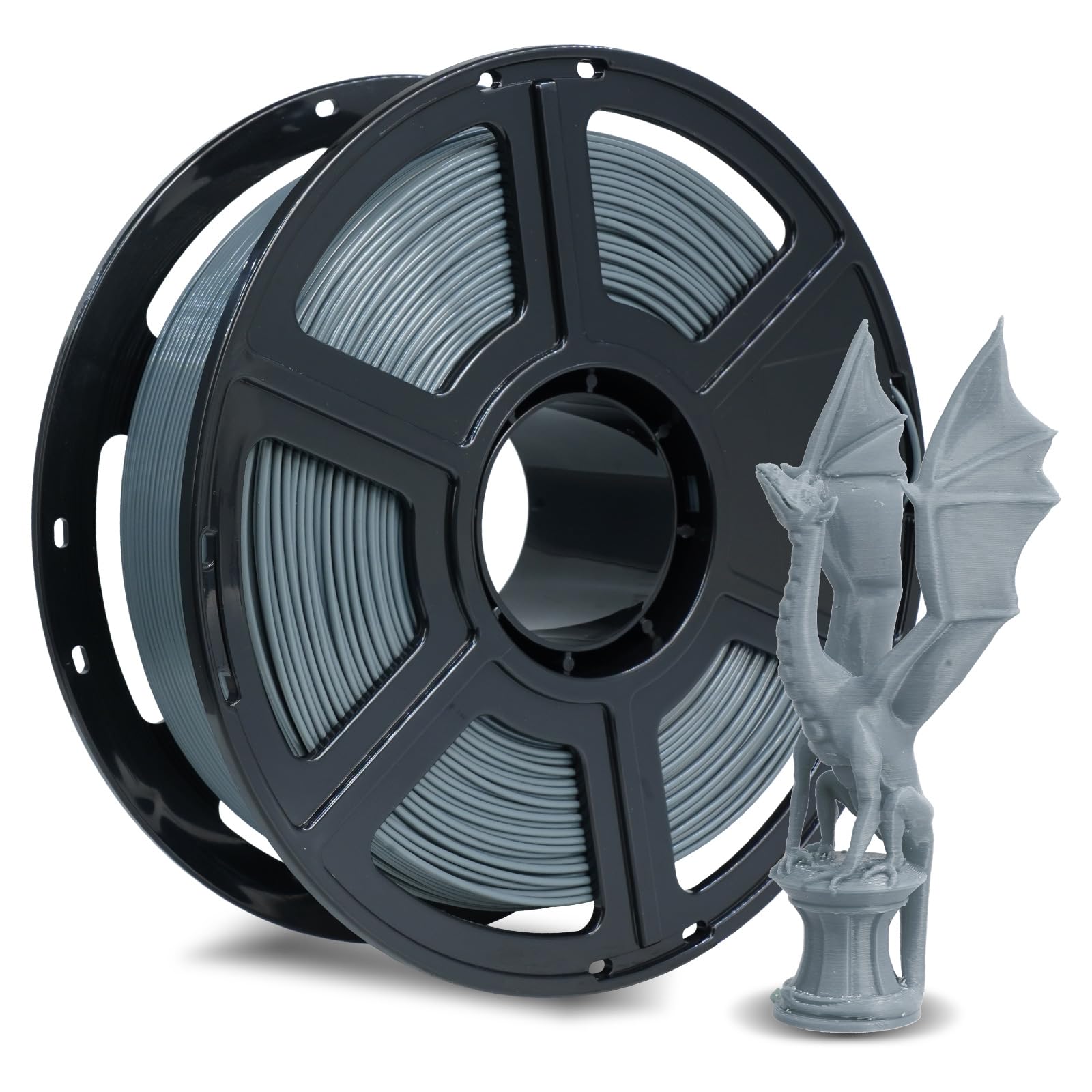 Snapklik.com : Rapid PLA Filament 1.75mm Iron Grey, 500mm/s High Speed ...