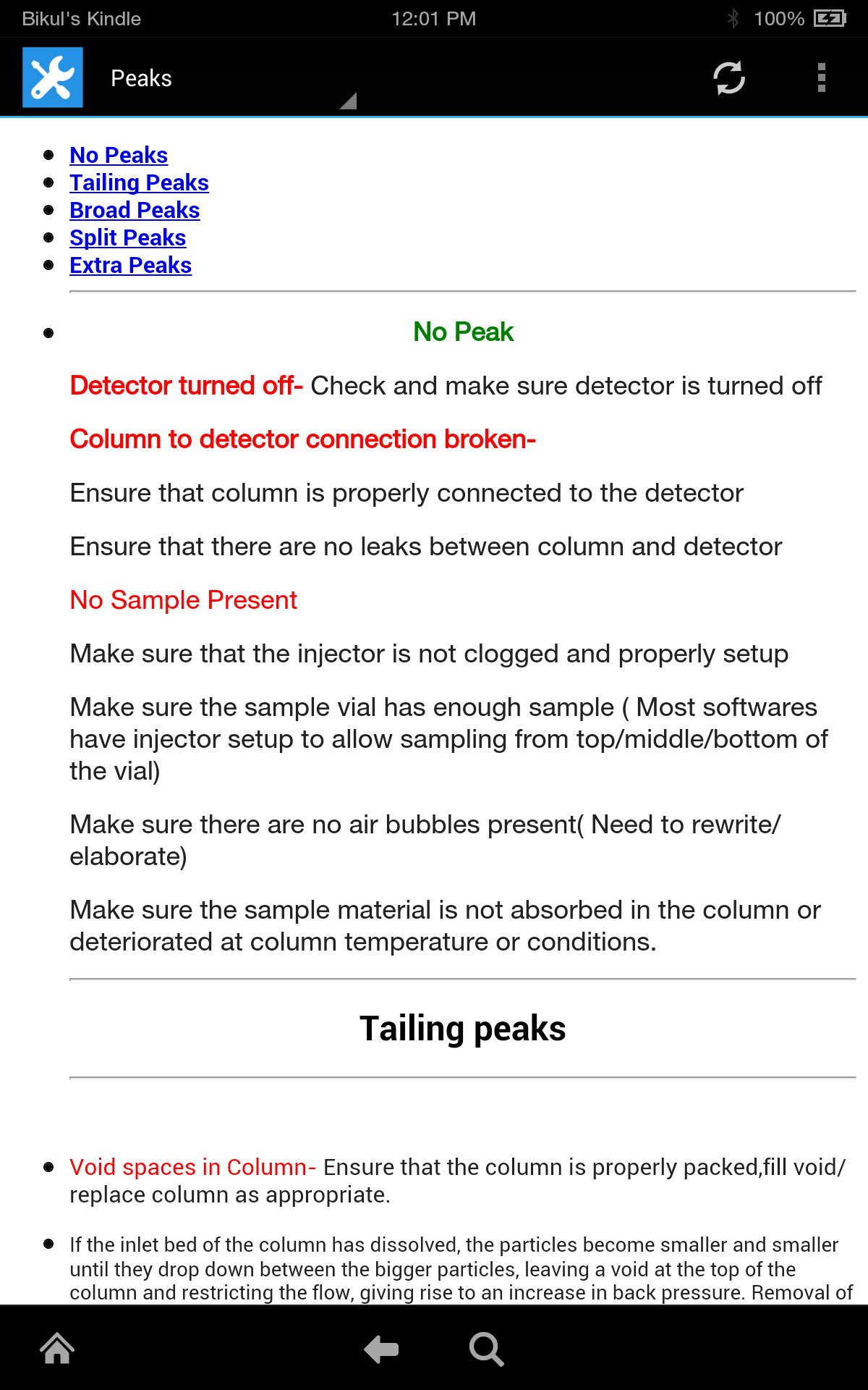 HPLC troubleshooting - App on Amazon Appstore