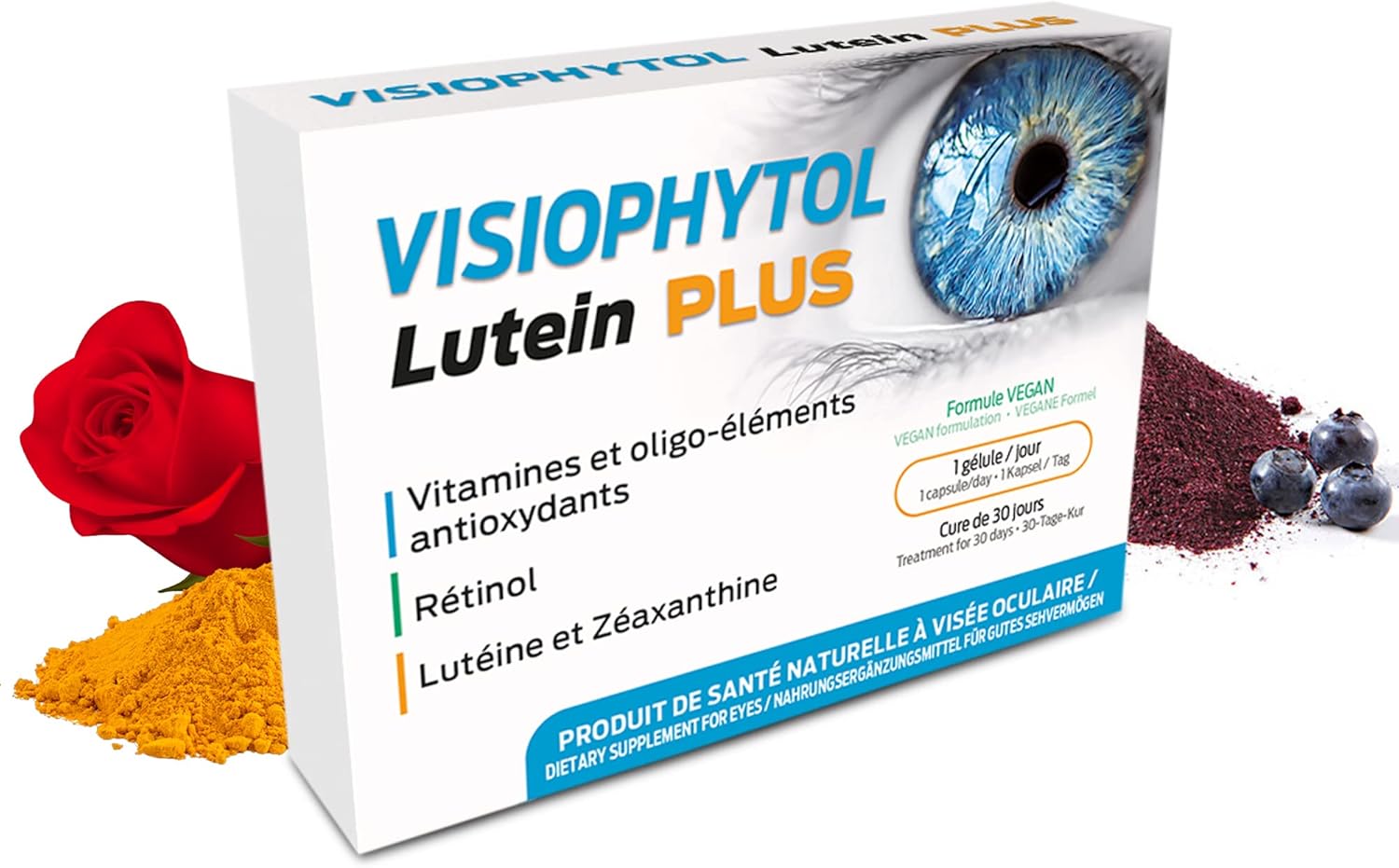 Visiophytol - Complément Alimentaire Santé des Yeux - Vue, Vision ...