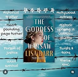 Amazon.com: The Goddess of Warsaw: A Novel: A Spy Turned Actress Seeks Revenge Against Nazis in ...