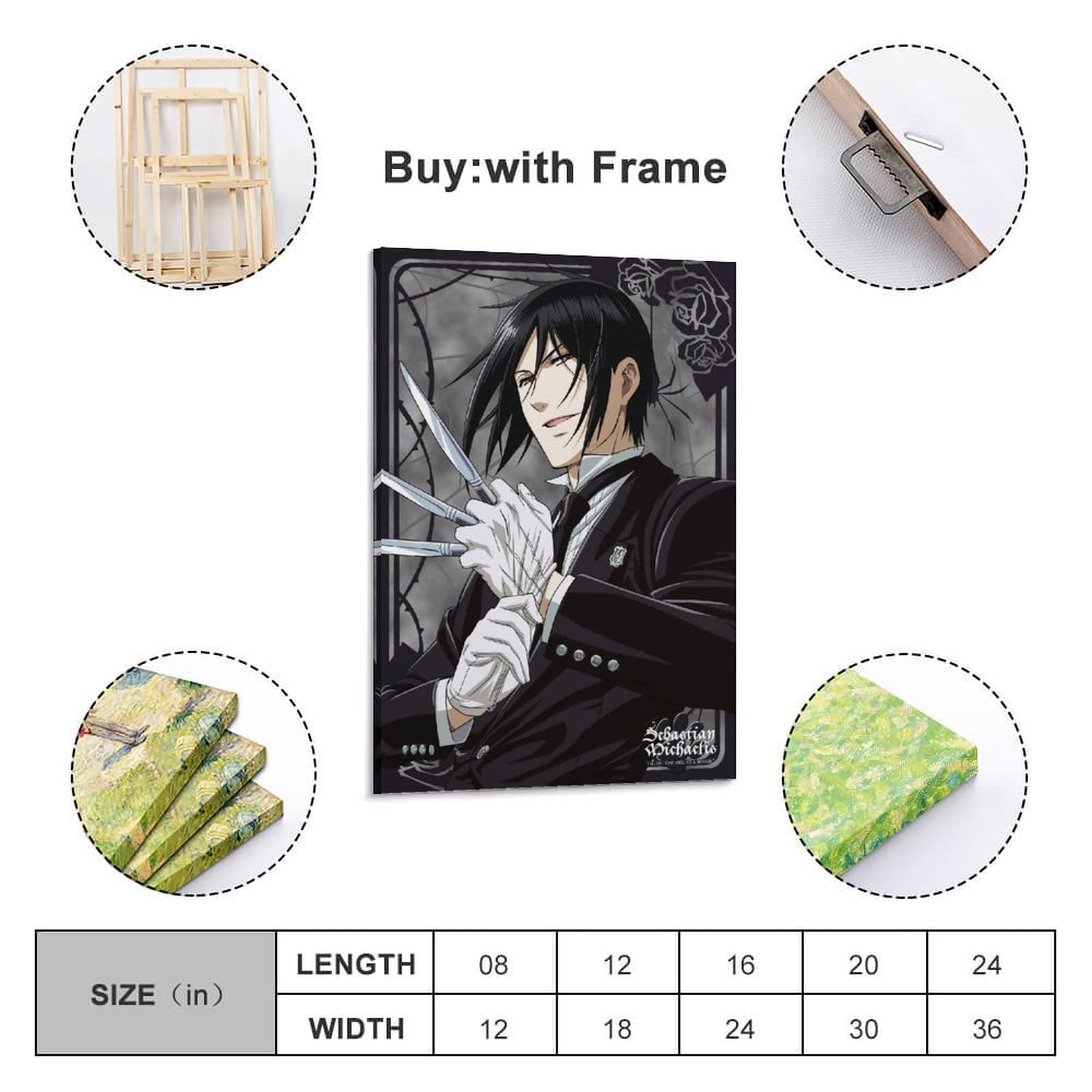 Black Butler Sebastian Drawing