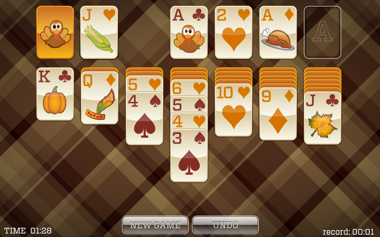 Thanksgiving Solitaire Free - App on Amazon Appstore