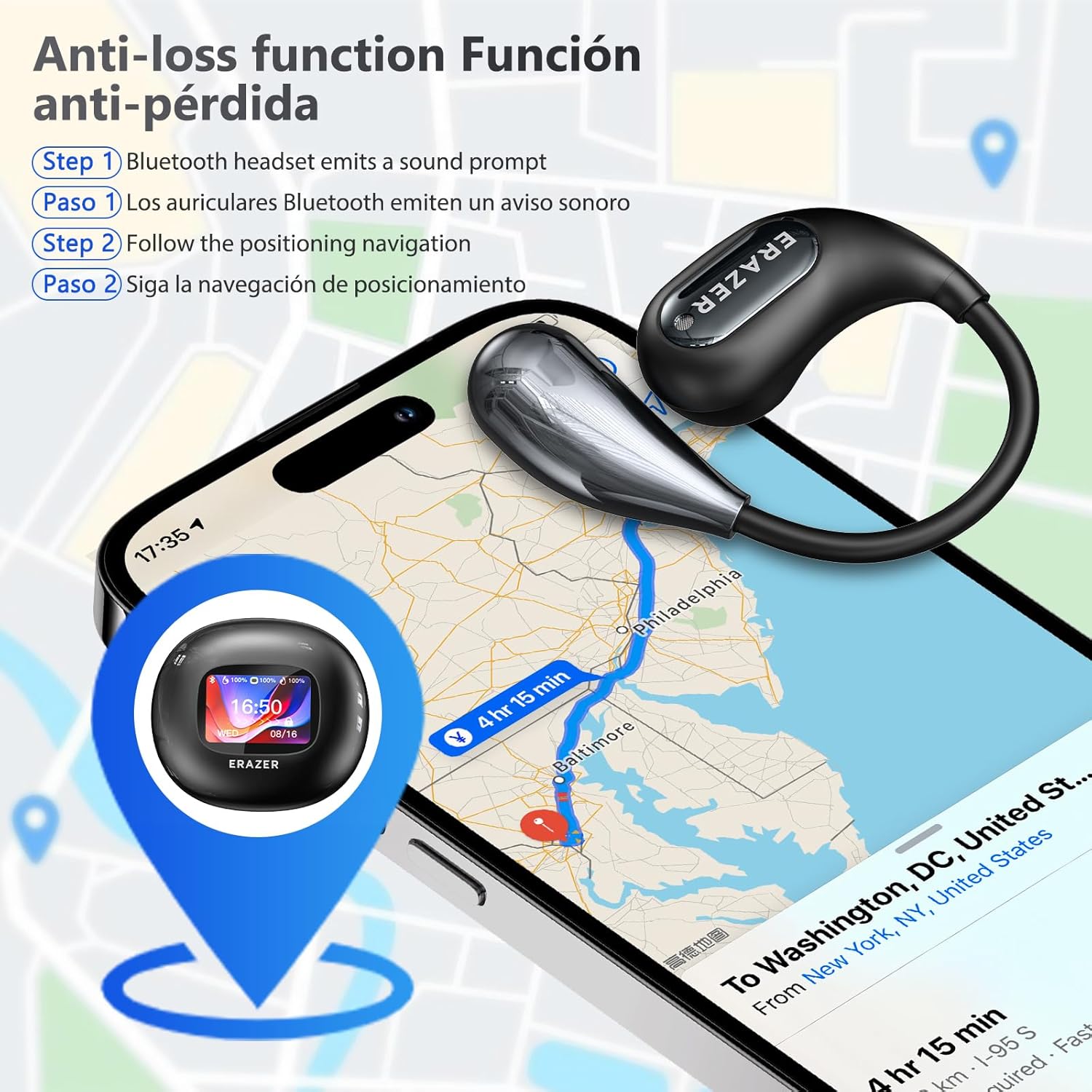 ERAZER XP7 Translation Earbuds User Manual