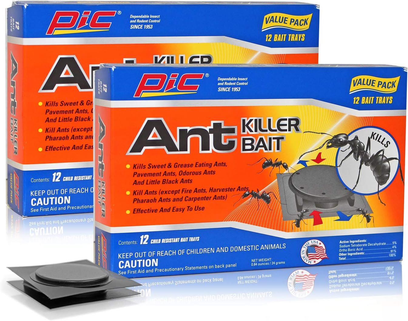 Amazon.com : PIC Plastic Ant Control Bait Stations, Kills Ant Colonies ...