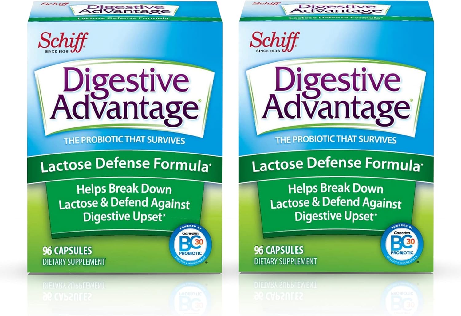 Buy Digestive Advantage Lactose Defense Formula, Capsule 96 ea Pack of ...