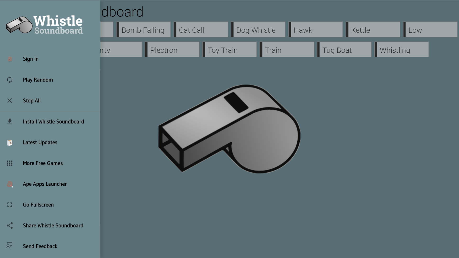 Whistle Soundboard - App on Amazon Appstore
