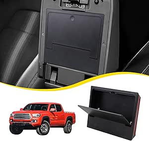 Amazon.com: RERPRO Center Console Organizer Hidden Storage Box ...