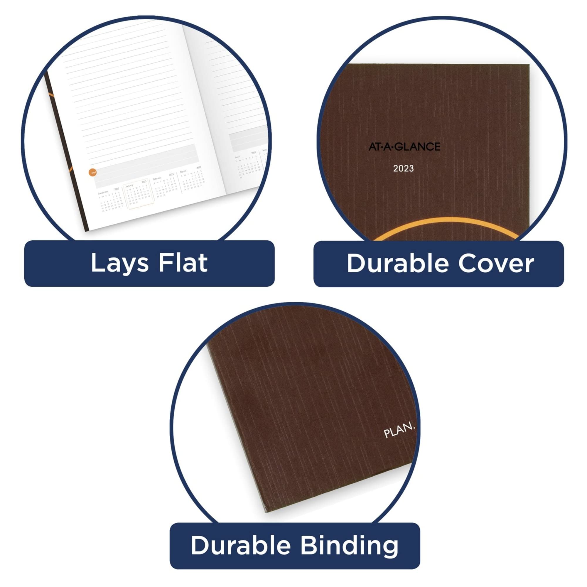 Snapklik.com : AT-A-GLANCE 2023 Daily Planning Notebook, Plan Write ...