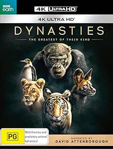 Dynasties (4K Ultra HD + Blu-ray) : David Attenborough (Narrator), Will ...