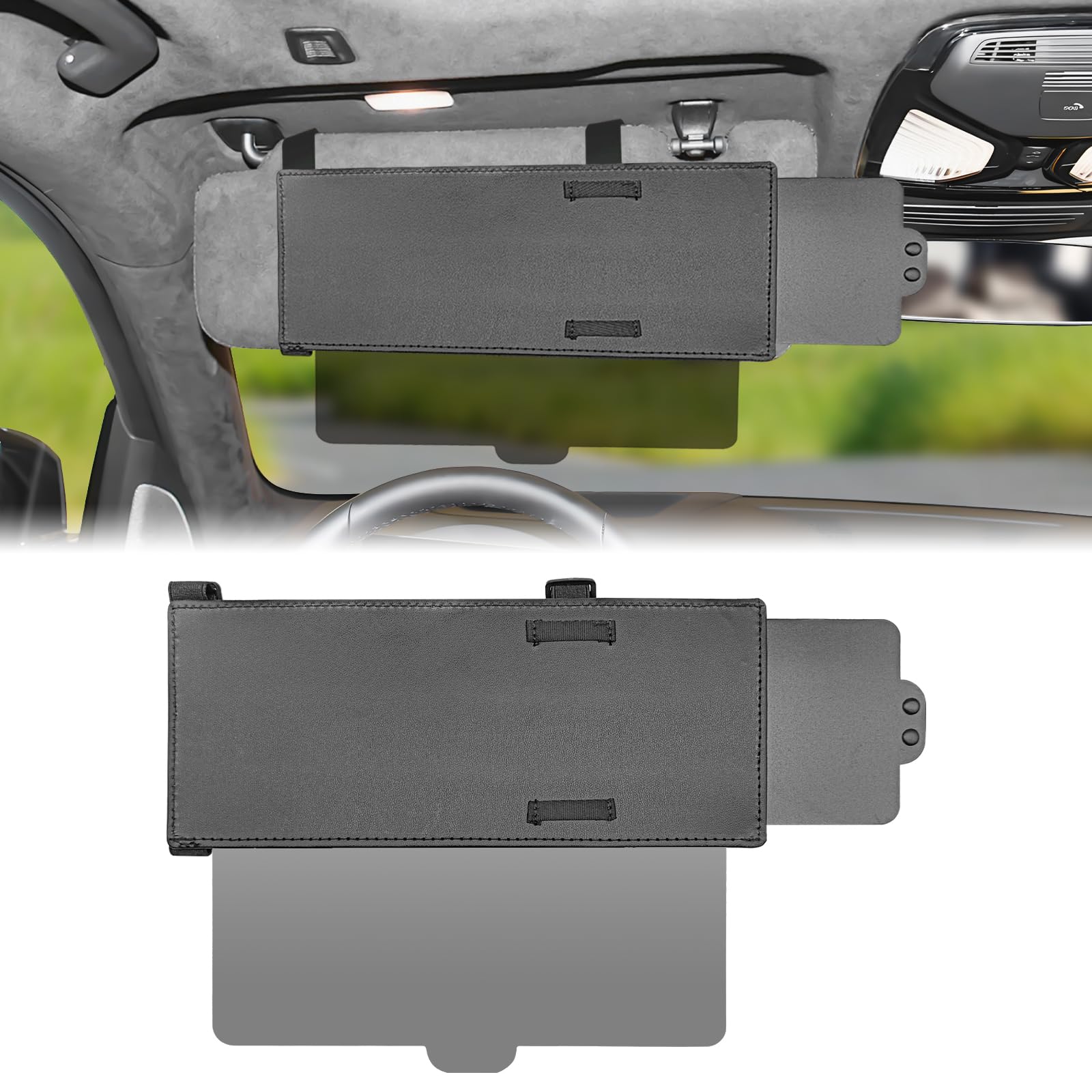 Amazon.com: Car Sun Visor Extender, Car Sun Visor Extension with ...