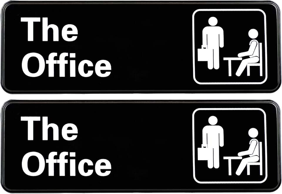 Amazon.com: the office sign