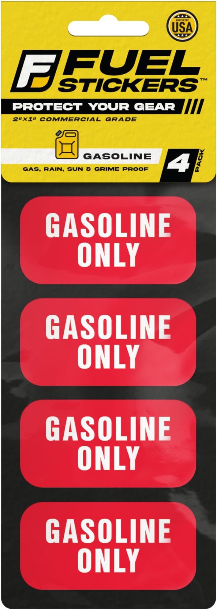 Amazon.com - 12 Pack DIESEL FUEL ONLY Decals / Labels / Markers ...