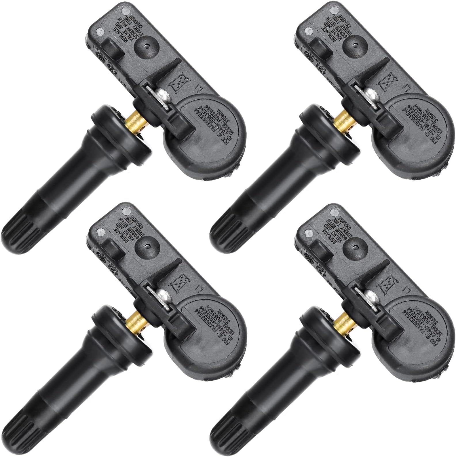 Amazon.com: AULINK Tire Pressure Sensors 315MHz TPMS for Ford 2005-2011 ...