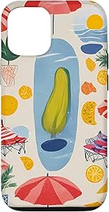 Amazon.com: iPhone 12/12 Pro Preppy Collage European Summer Italian ...