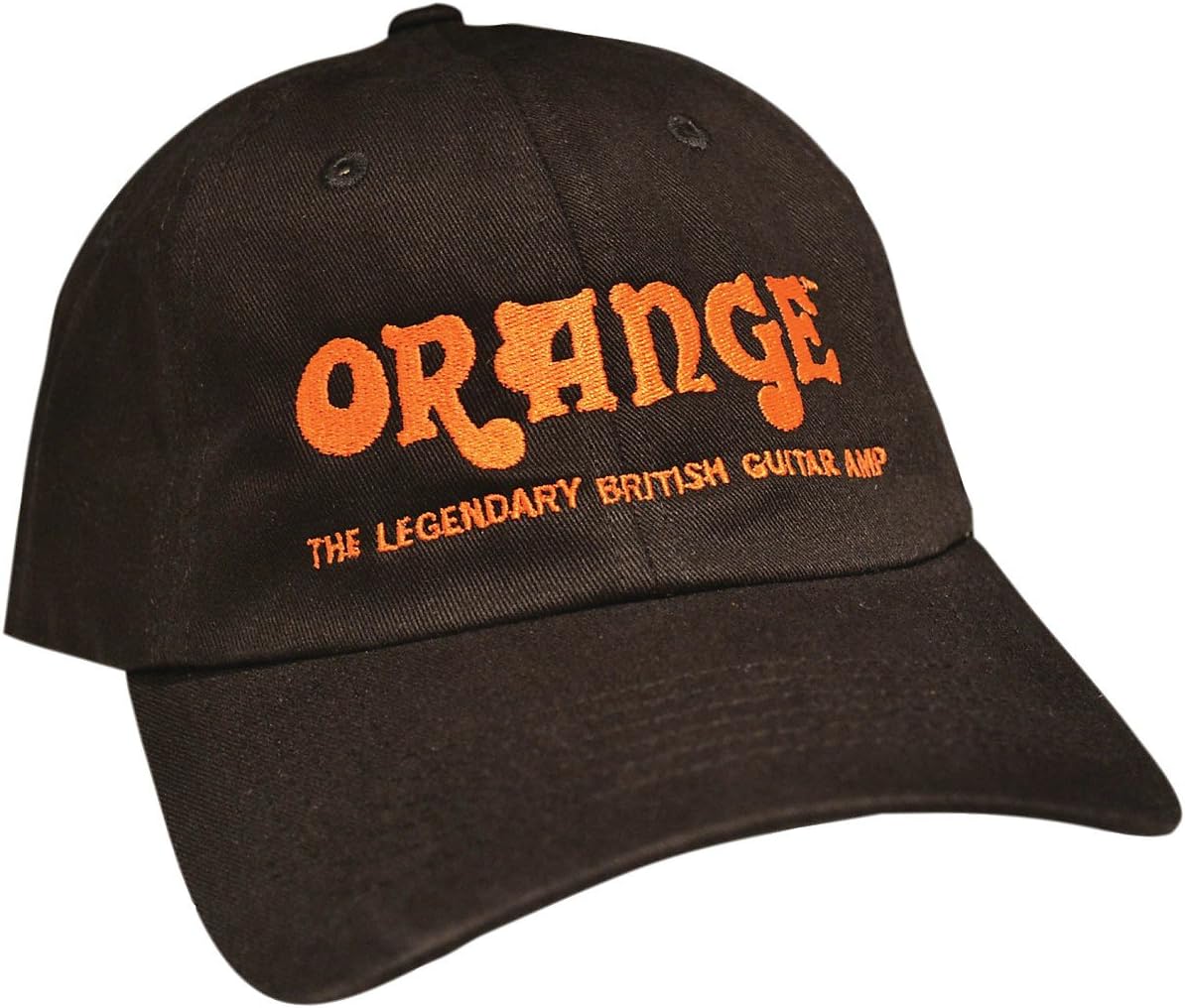 Orange Amplifiers Baseball Hat Black at Amazon Men’s Clothing store
