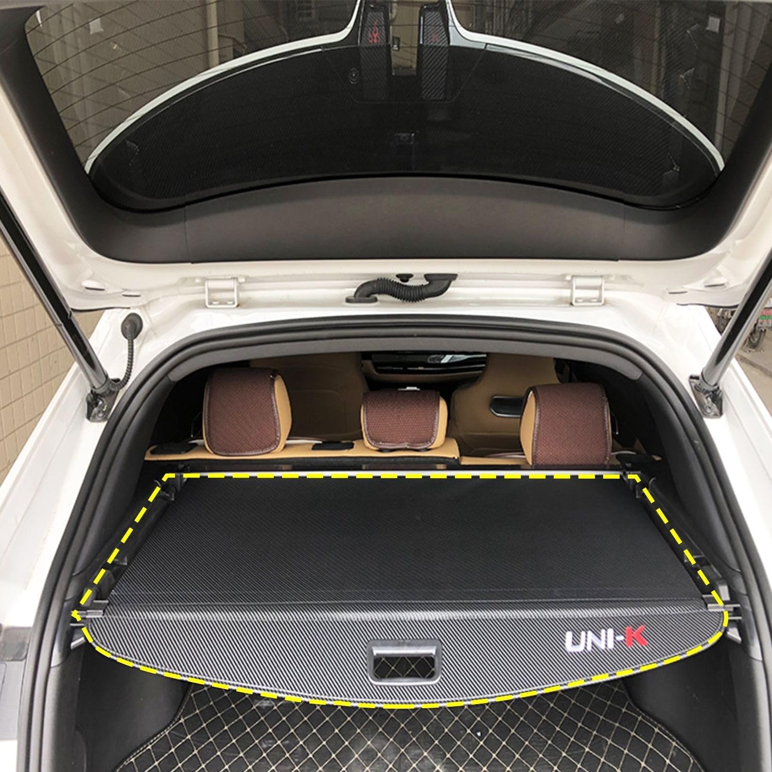 Amazon.com: Luggage Compartment lid Car Rear Boot Shield Cover Fit for ...