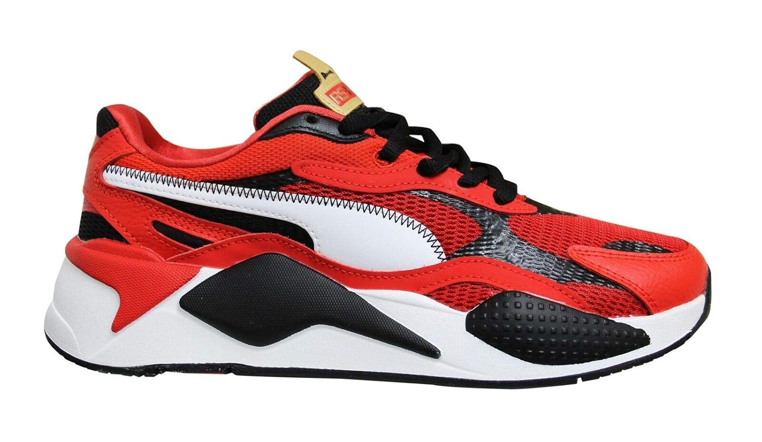 Puma unisex-adult RS-X³ CNY High Risk Red-Puma White-Puma Black Sneaker ...