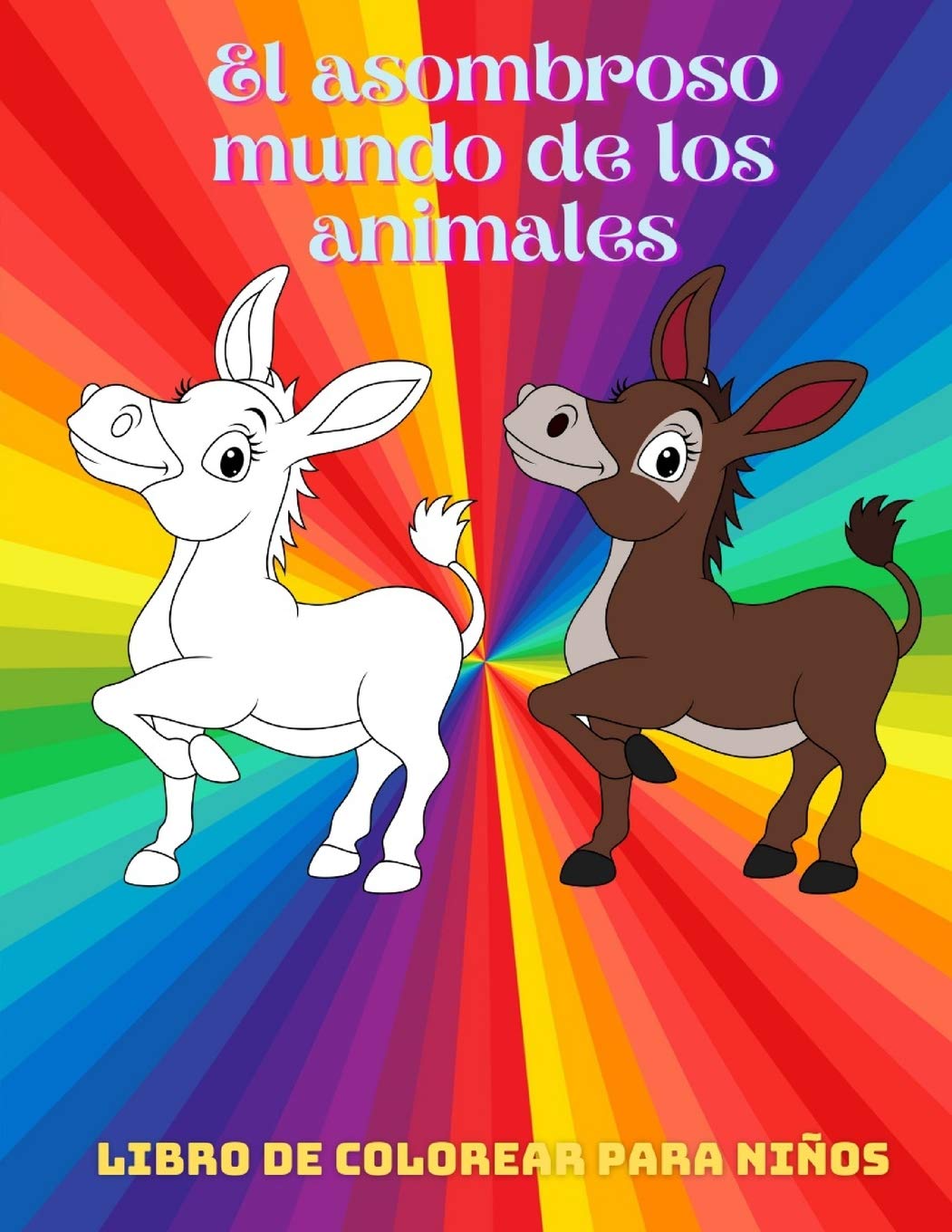 Buy El asombroso mundo de los animales - Libro De Colorear Para Niños ...