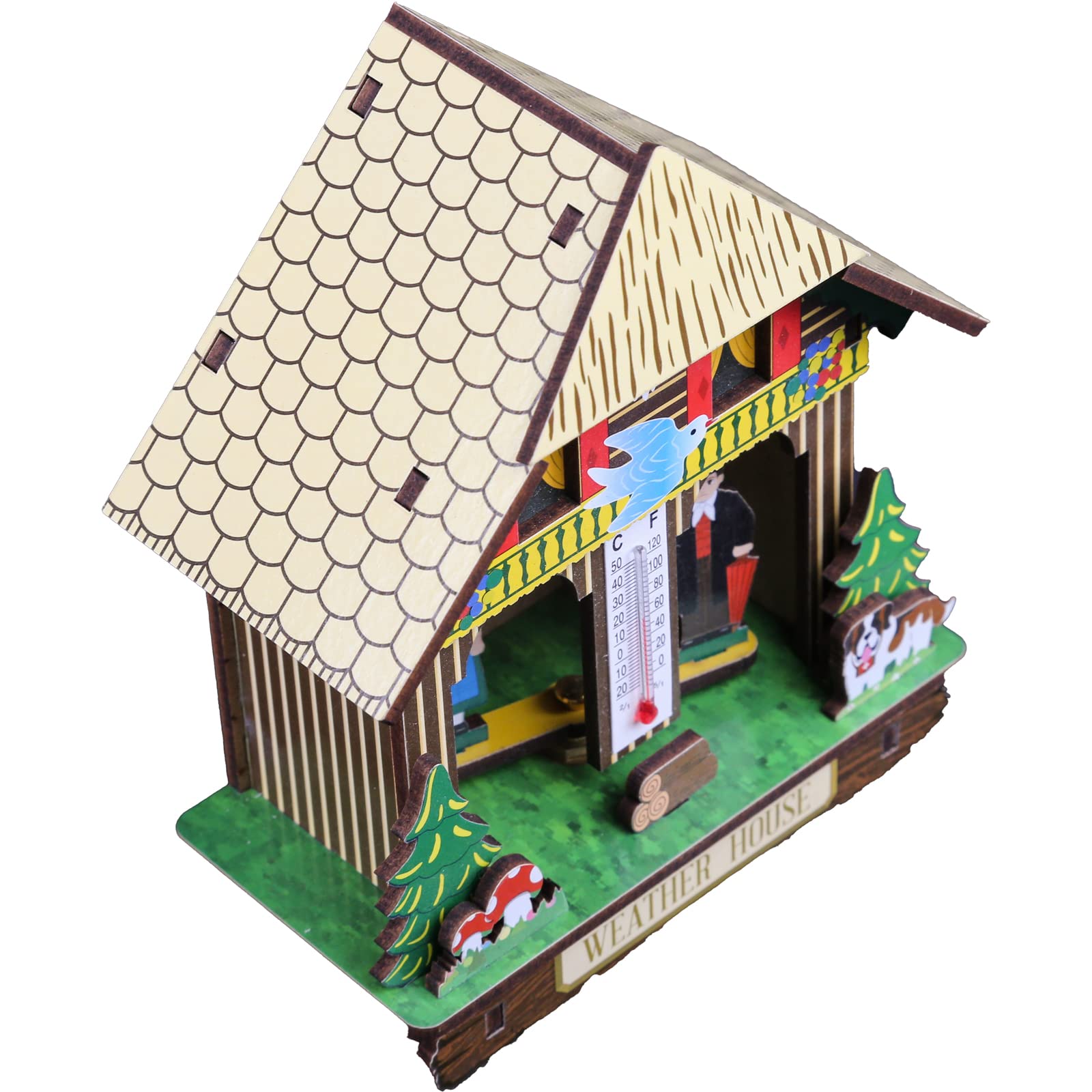 Swiss Chalet Barometer 2019 New Design Cheap Weather House With