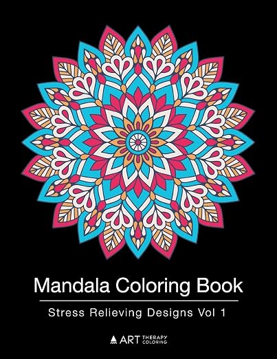 Mandala Coloring Book: Stress Relieving Designs Vol 1: Art Therapy ...