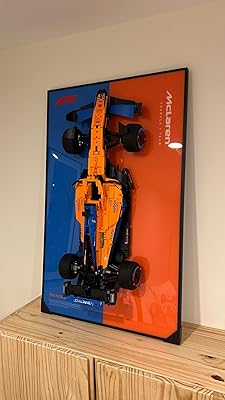 iLuane Display Wallboard para Lego 42141 Technic McLaren Formula 1