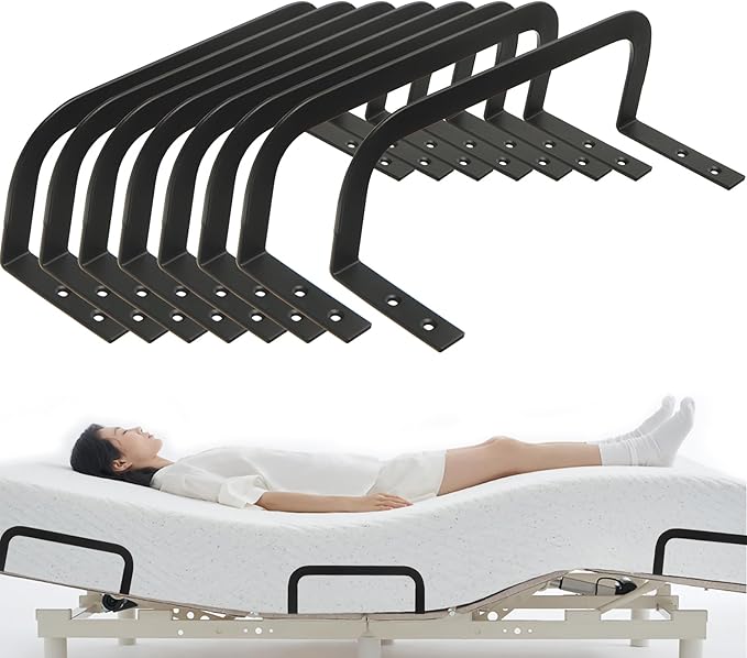 Amazon.com: KOXHERO Mattress Retainer Bar Bracket Holder(H3.5) 8Pcs ...
