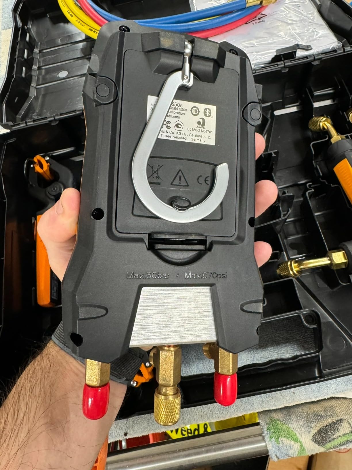 $12/mo - Finance Testo 550s AC Manifold Gauge Set – Manifold Gauges ...