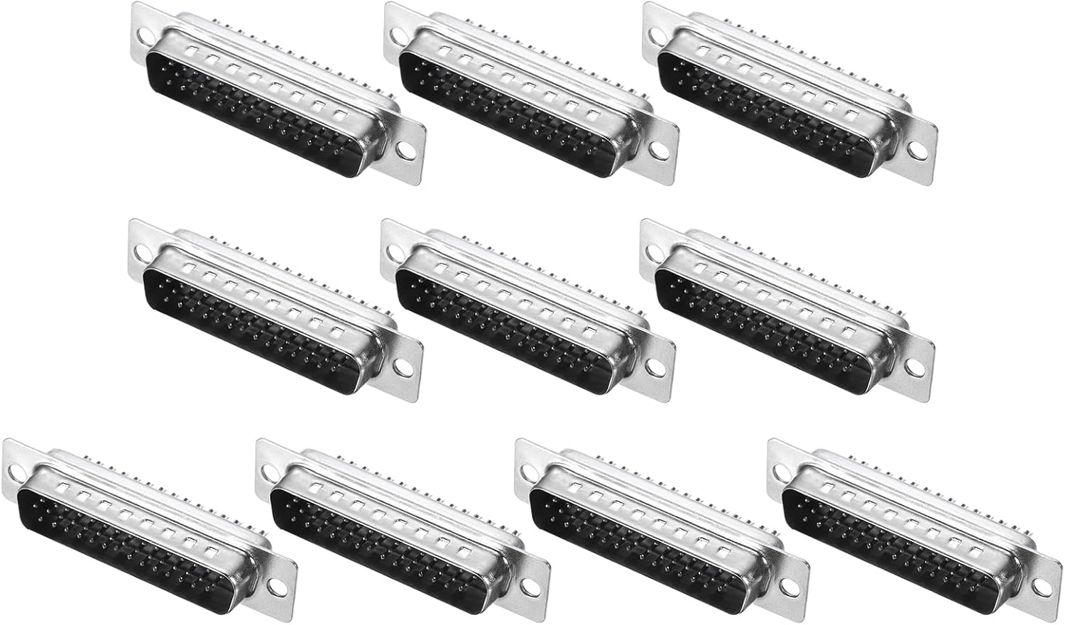 Amazon.com: uxcell D-sub Connector DB44 Male Socket 44-pin 3-Row Male ...