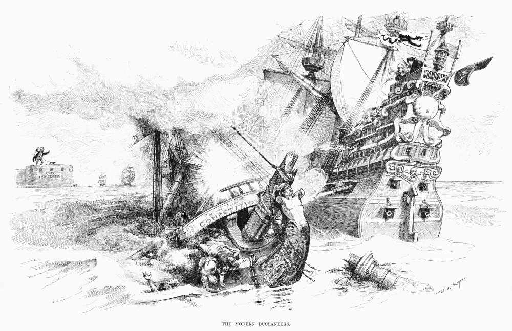 Sinking Pirate Ship Drawing