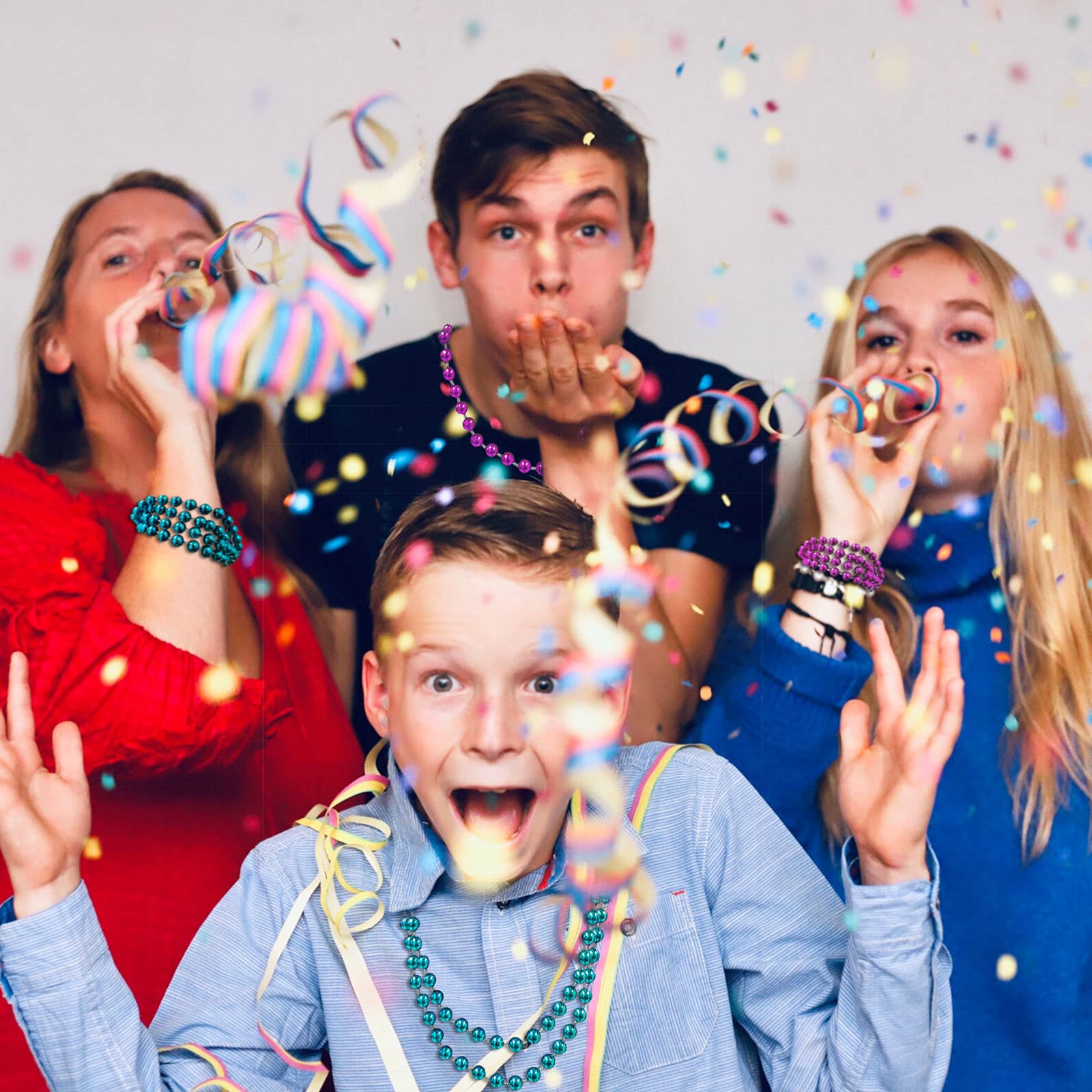 Snapklik.com : 50 Pcs 6mm Baby Gender Reveal Beads For Baby Shower ...