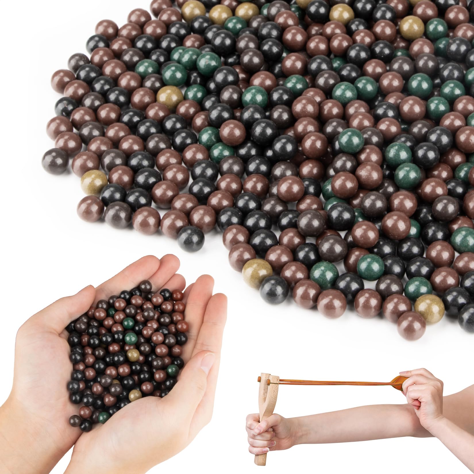 Snapklik.com : 14.4OZ Slingshot Ammo - Sukh Sling Shot Ammo Balls ...