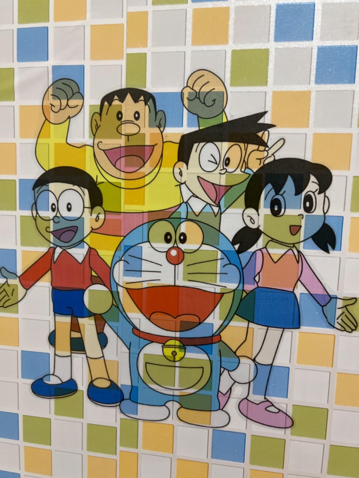 Buy Decals Creation Doraemon Friends Cartroon Wall Sticker for Kids ...