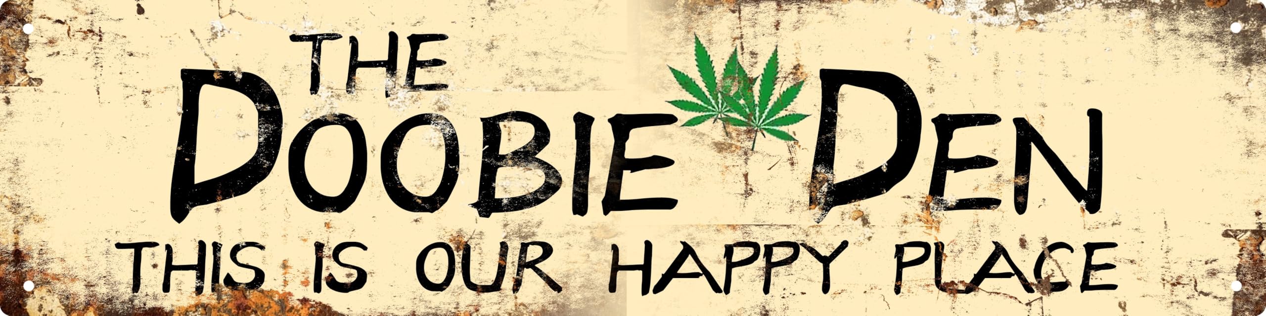 Amazon.com: Vintage Tin Sign Retro Metal The Doobie Den Signs Stylish ...