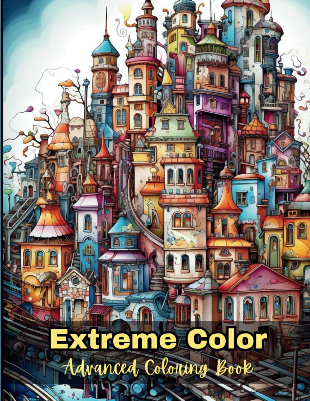 Amazon.com: Extreme Color Advanced Coloring Book: Express your ...