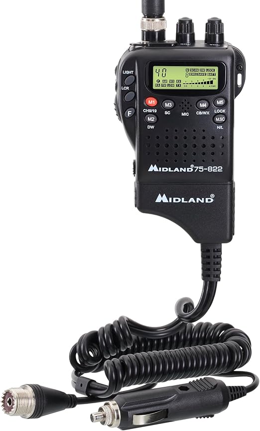 Amazon.com: Midland 75-822 Handheld CB Radio & Mobile CB Radio – Walkie ...