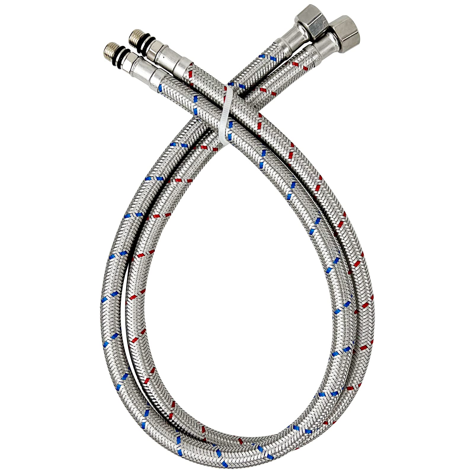 YooGyy 24" Length Bathroom Kitchen Faucet Connector Water Supply Line ...