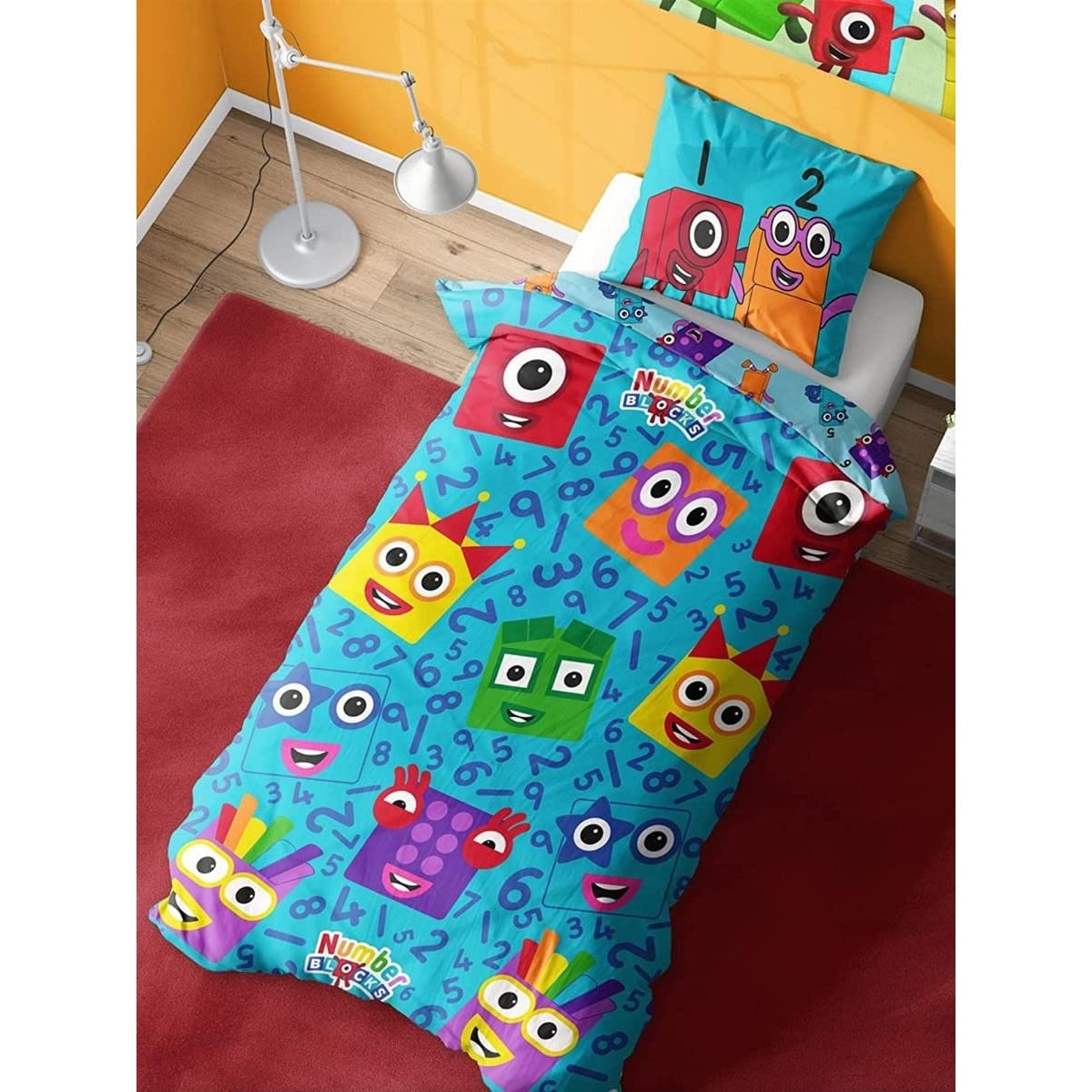 Numberblocks Single Duvet Cover – Meet The Numberblocks Design ...